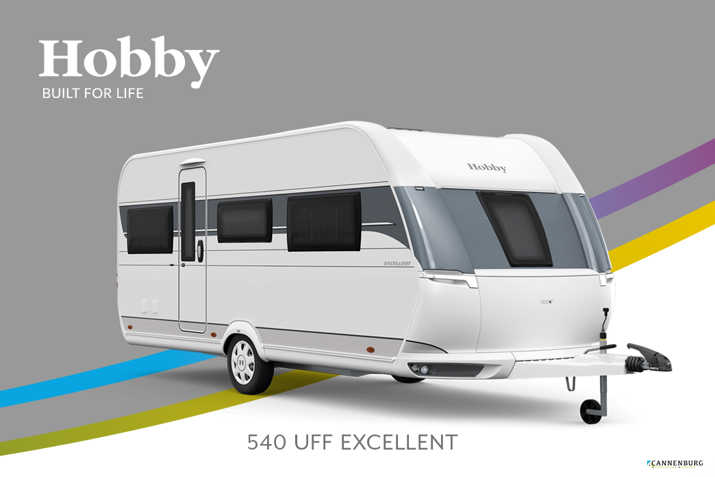 Hobby Excellent 540 UFf Model 2022 - Cannenburg Caravans en Campers ...