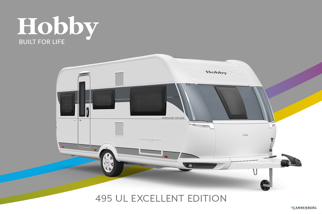 Hobby Excellent Edition 495 UL Model 2022 - Cannenburg Caravans en ...