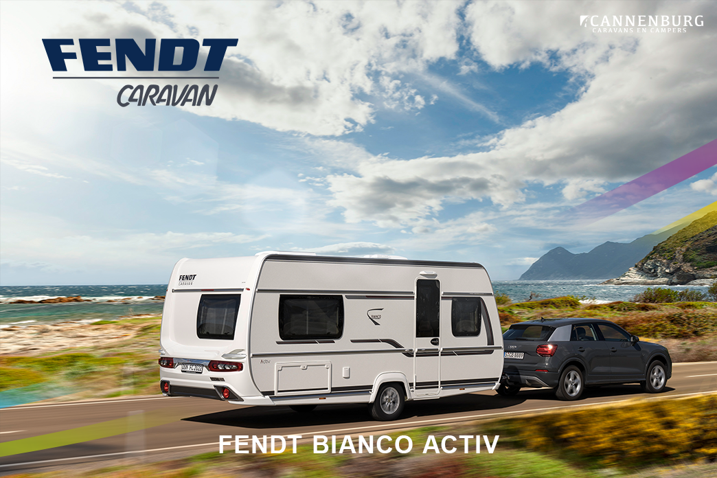 Fendt Bianco Activ 445 SFB Model 2022 - Cannenburg Caravans en Campers ...