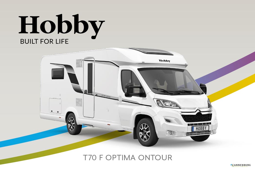 Hobby Optima OnTour T70 F Model 2022 - Cannenburg Caravans en Campers ...
