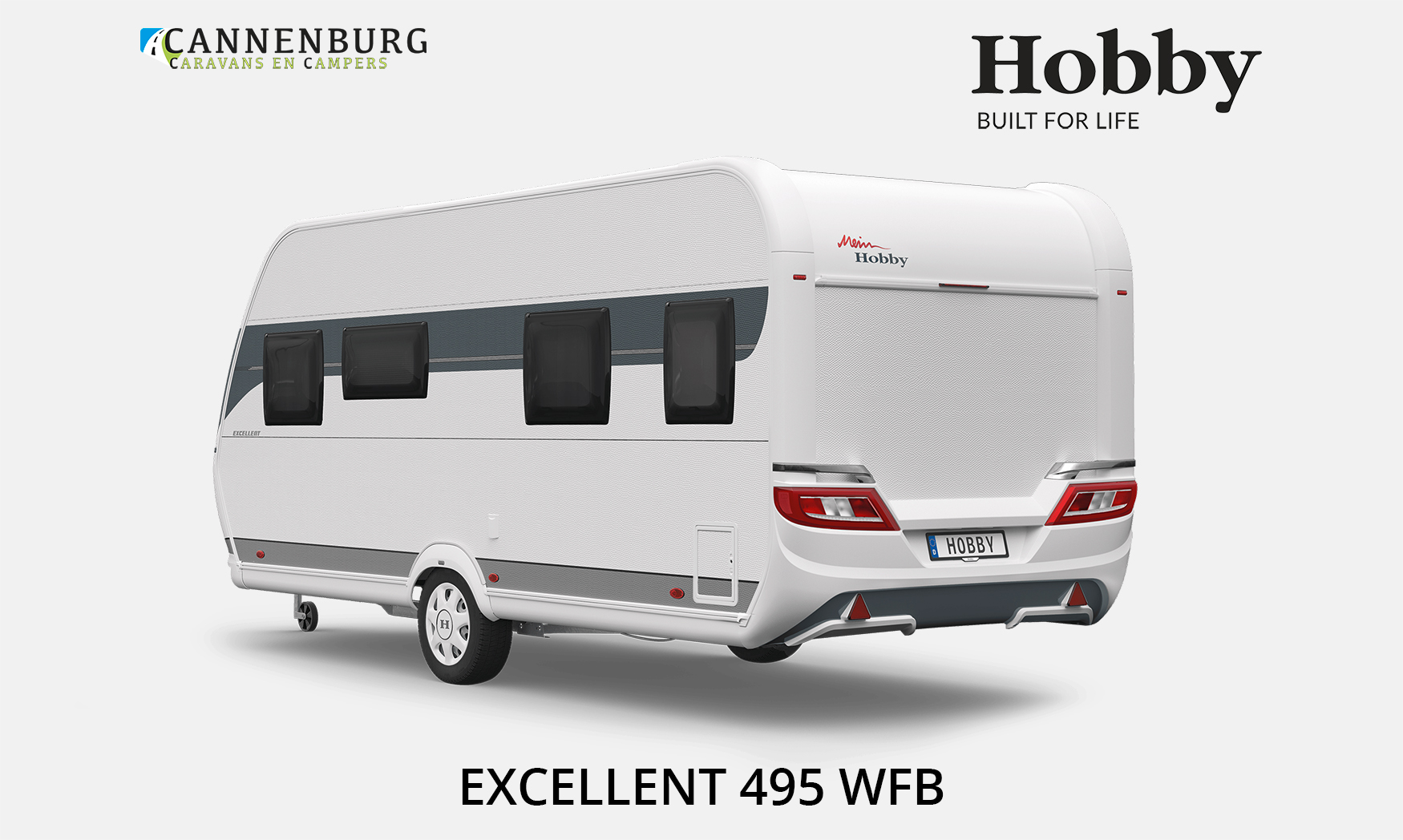 Hobby Excellent 495 WFB Model 2023 - Cannenburg Caravans en Campers ...