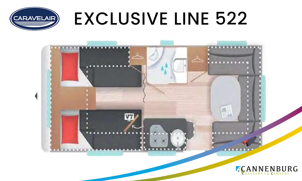 Caravelair Exclusive line 522 model 2024 caravan - Cannenburg Caravans ...