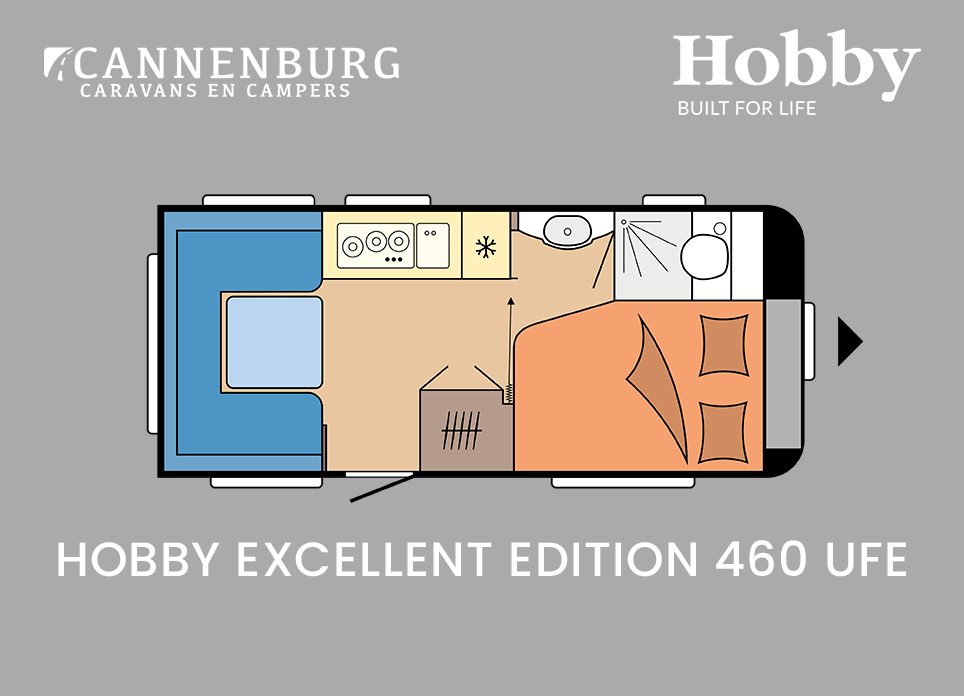 Hobby Excellent Edition 460 UFe model 2025 caravan - Cannenburg ...