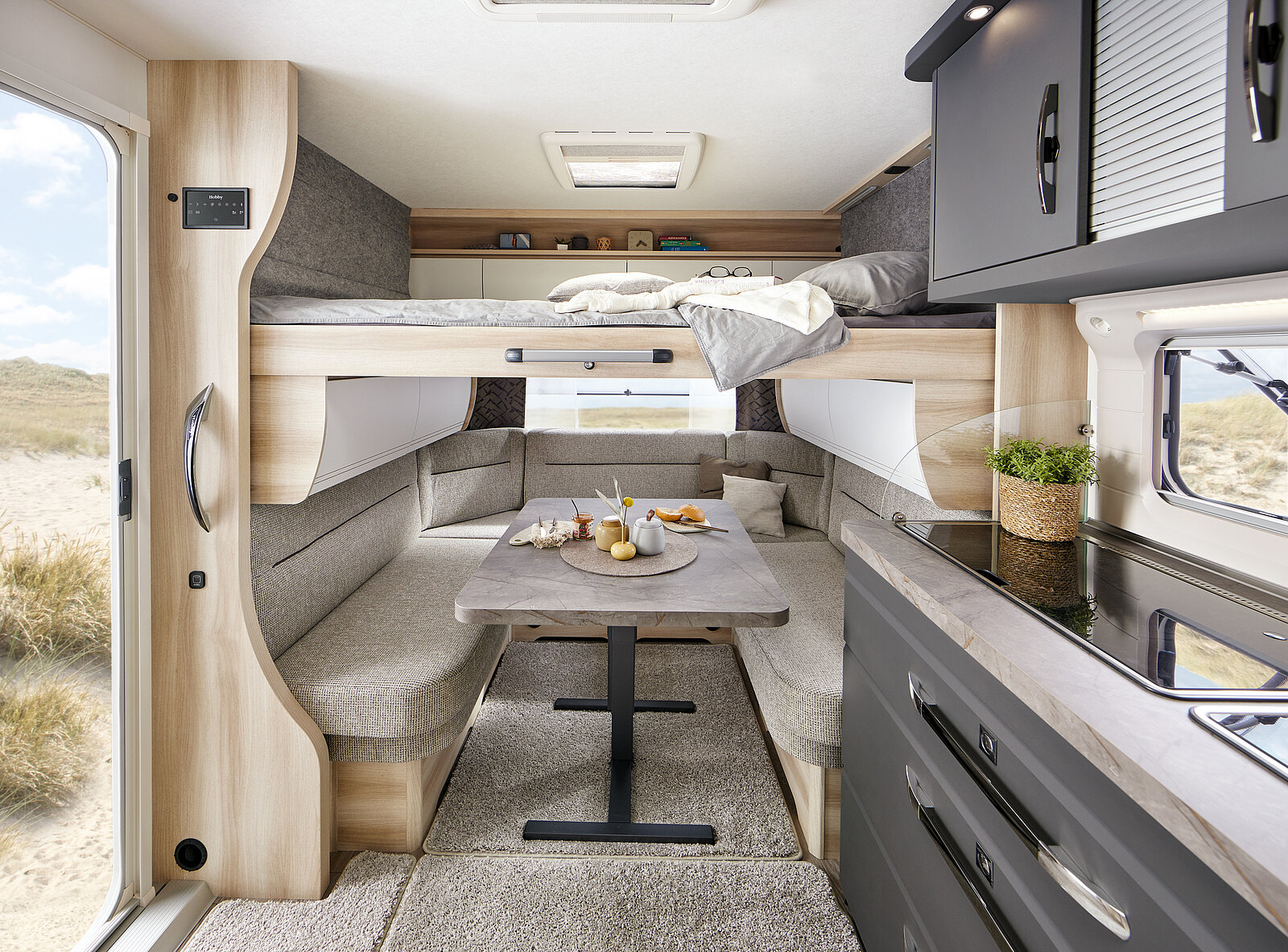 Hobby De Luxe 515 UHL Model 2024 caravan - Cannenburg Caravans en ...