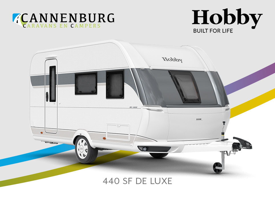 Hobby De Luxe 440 SF Model 2024 caravan - Cannenburg Caravans en ...