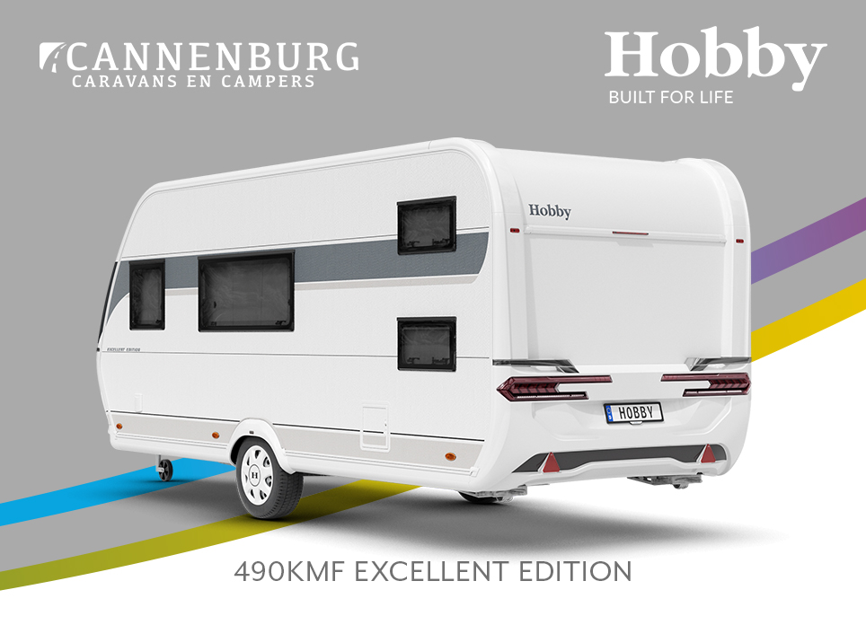 Hobby Excellent Edition 490 KMF model 2024 caravan - Cannenburg ...