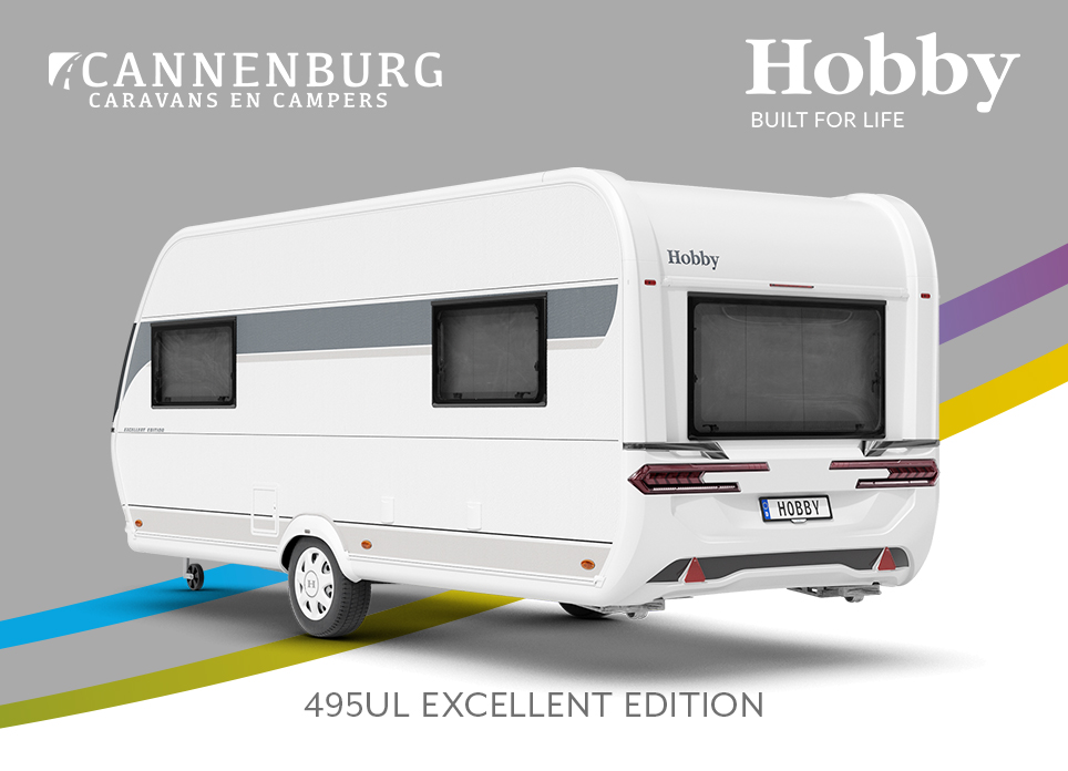 Hobby Excellent Edition 495 UL model 2024 caravan incl. 1750kg as ...