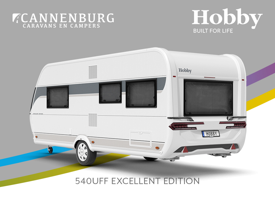 Hobby Excellent Edition 540 UFf model 2024 caravan - Cannenburg ...