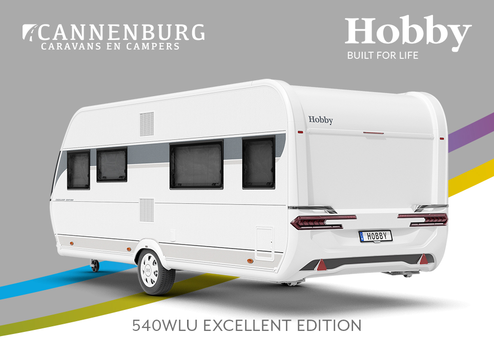 Hobby Excellent Edition 540 WLU model 2024 caravan - Cannenburg ...