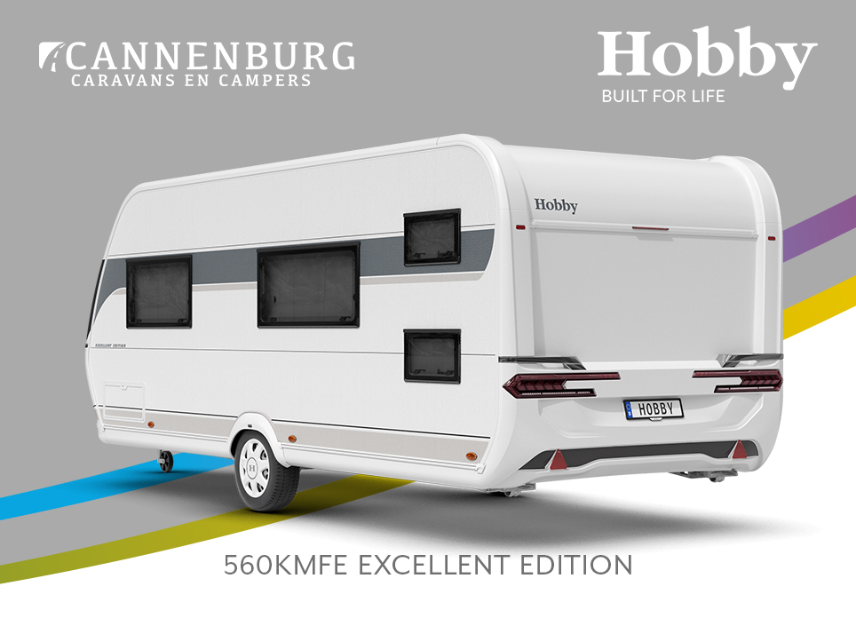 Hobby Excellent Edition 560 KMFe model 2024 caravan - Cannenburg Caravans en Campers | De ...