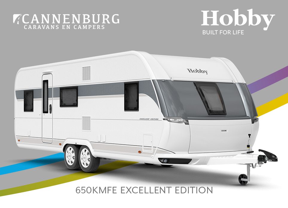 Hobby Excellent Edition 650 KMFe model 2024 caravan - Cannenburg ...