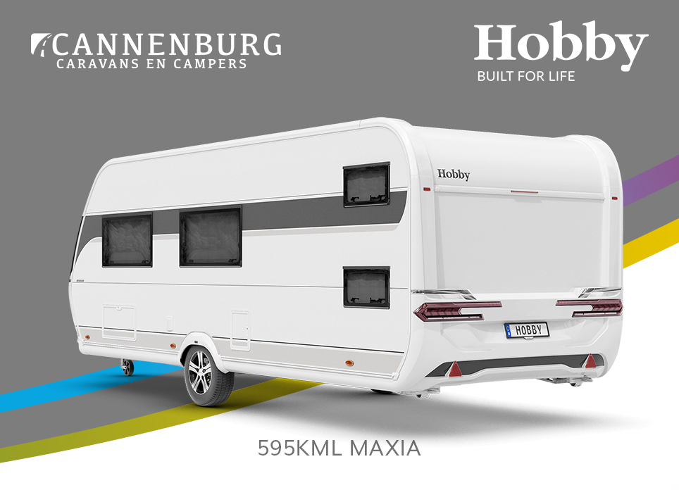 Hobby Maxia 595 KML Model 2024 caravan - Cannenburg Caravans en Campers ...