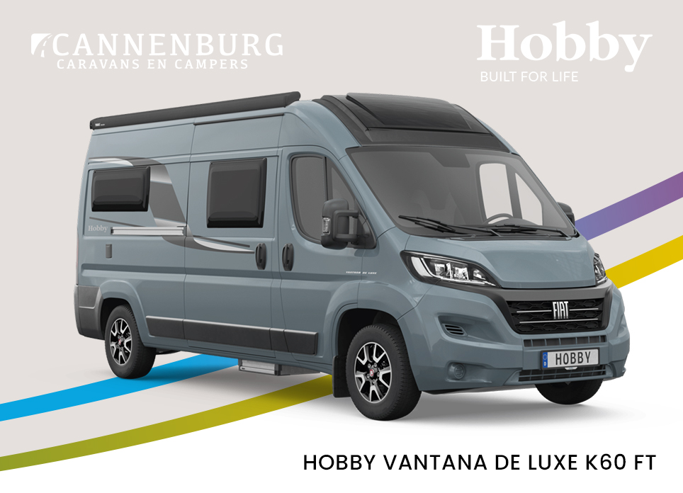Hobby Buscamper Vantana De Luxe K60 FT Model 2024 camper - Cannenburg Caravans en Campers | De ...