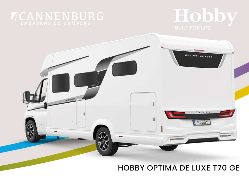 Hobby Optima De Luxe T70 GE Model 2024 camper - Cannenburg Caravans en ...