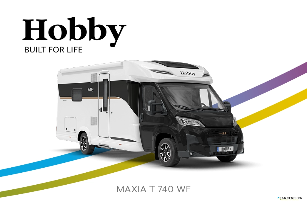 Hobby Maxia T 740 WF modeljaar 2025 camper - Cannenburg Caravans en ...