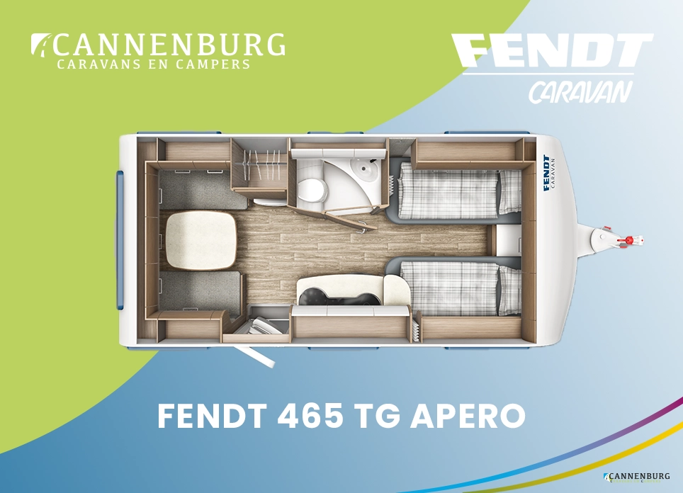 Fendt Apero 465 TG caravan modeljaar 2026 - Cannenburg Caravans en ...