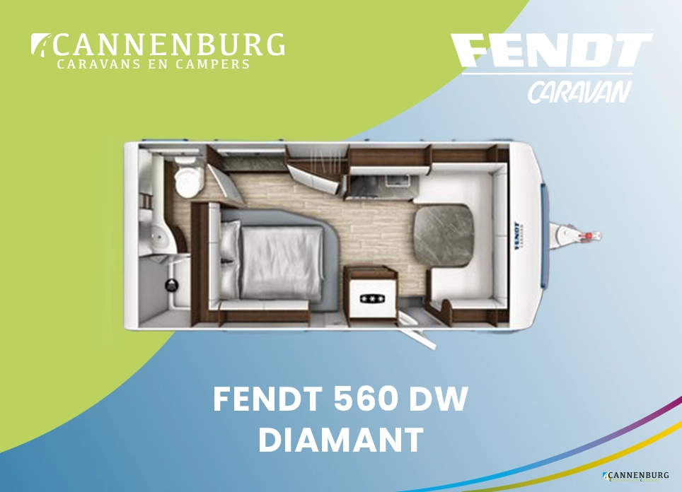 Fendt Diamant 560 DW caravan modeljaar 2026 - Cannenburg Caravans en ...